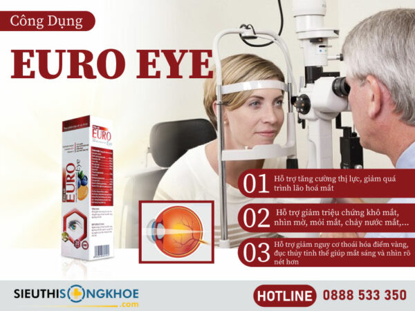 Euro Eye [285.000đ] - Hỗ Trợ Tăng Cường Thị Lực