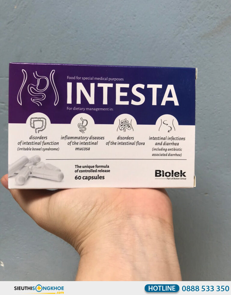 Intesta [900.000đ] - Hỗ Trợ Điều Trị Viêm Đại Tràng & Viêm Ruột