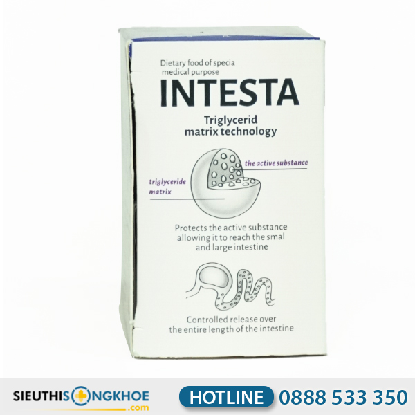 Intesta [900.000đ] - Hỗ Trợ Điều Trị Viêm Đại Tràng & Viêm Ruột