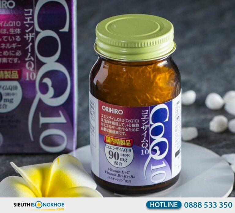 Coenzyme Q10 Orihiro [540.000đ] - Hỗ Trợ Bảo Vệ Tim & Đẹp Da
