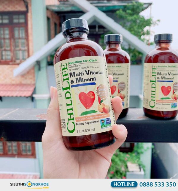 ChildLife Multi Vitamin & Mineral [410.000đ] - Hỗ Trợ Bổ Sung Vitamin Trẻ