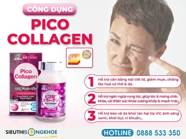 Pico Collagen [690.000đ] - Hỗ Trợ Tái Tạo Làn Da Trẻ Khoẻ Đẹp