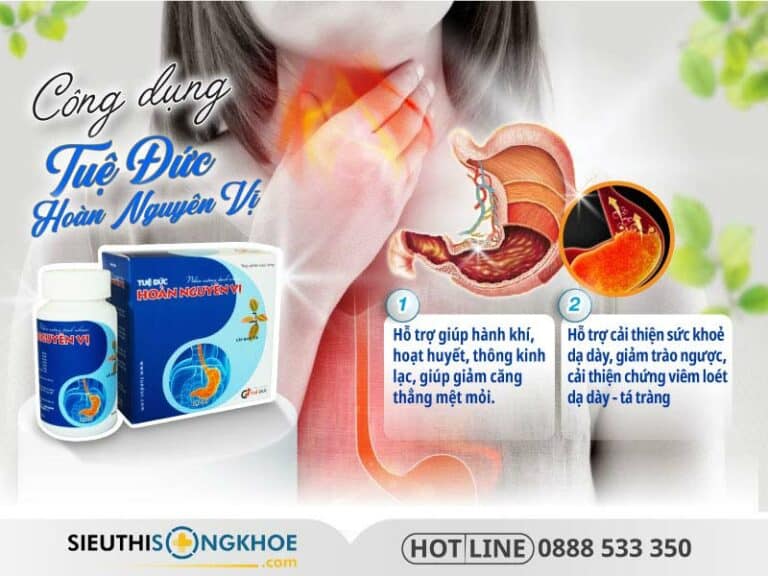 Tuệ Đức Hoàn Nguyên Vị [155.000đ] - Hỗ Trợ Điều Trị Bệnh Dạ Dày