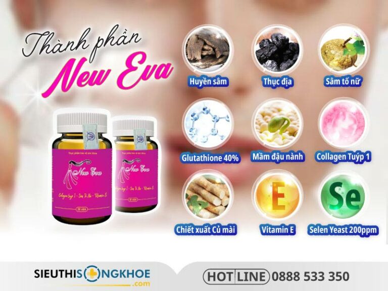 New Eva [490.000đ] - Hỗ Trợ Điều Trị Rối Loạn Nội Tiết Tố Nữ
