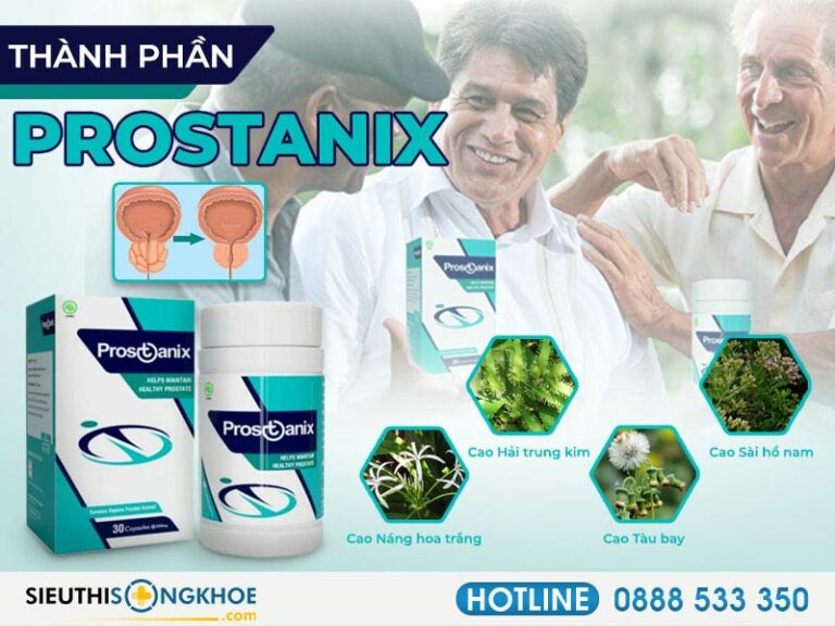 Prostanix [690.000đ] - Hỗ Trợ Điều Trị U Xơ Tuyến Tiền Liệt