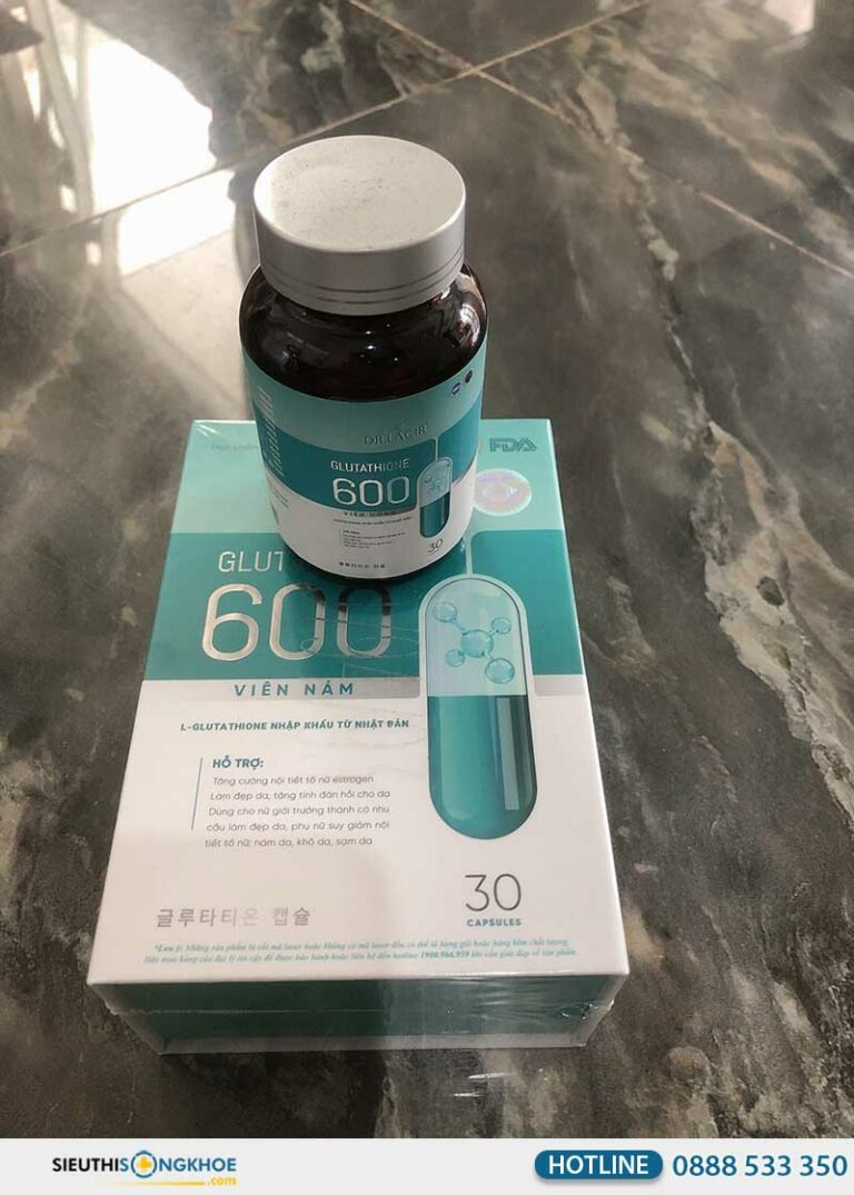 Glutathione 600 Dr Lacir [580.000đ] - Hỗ Trợ Dưỡng Trắng Da Tự Nhiên