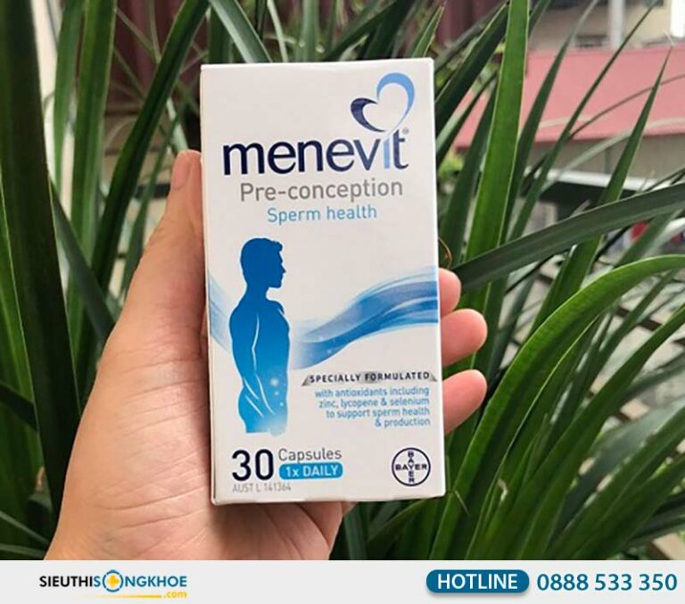 Menevit Bayer [1.300.000đ] Hỗ Trợ Tăng Chất Lượng Tinh Trùng