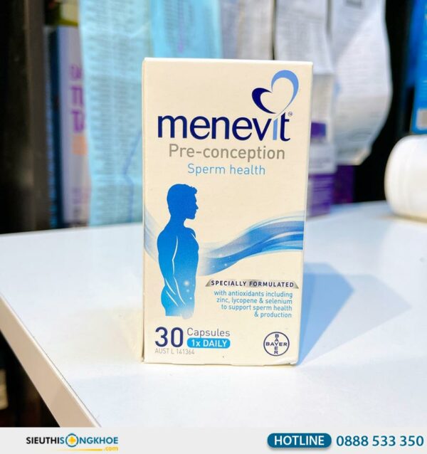 Menevit Bayer [1.300.000đ] Hỗ Trợ Tăng Chất Lượng Tinh Trùng