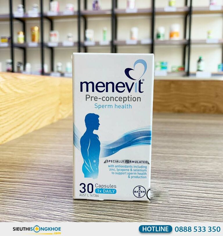 Menevit Bayer [1.300.000đ] Hỗ Trợ Tăng Chất Lượng Tinh Trùng