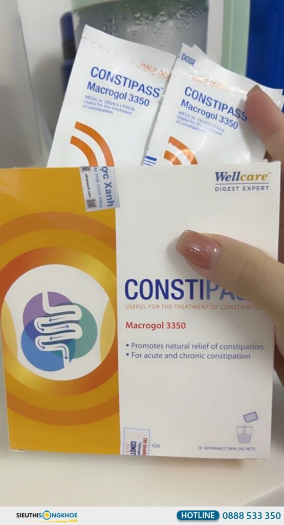 Constipass {396.000đ} Hỗ Trợ Nhuận Tràng & Chống Táo Bón