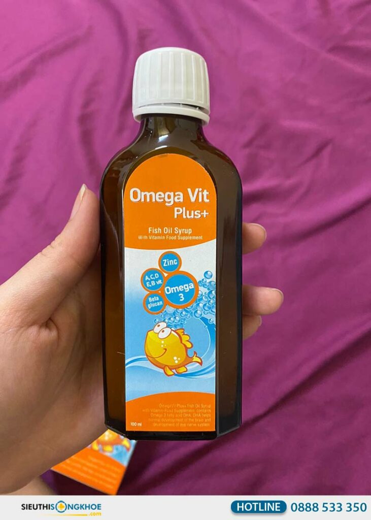Omega Vit Plus+ {330.000đ} Hỗ Trợ Thúc Đẩy Trí Não Thị Lực Trẻ