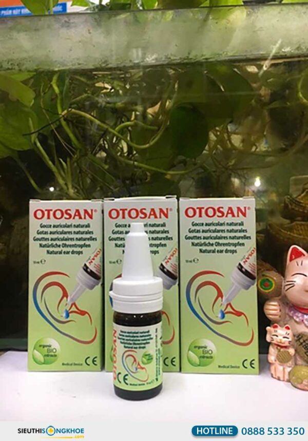 Otosan Natural Ear Drops {220.000đ} Hỗ Trợ Làm Sạch Tai