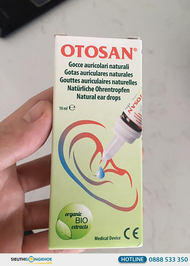 Otosan Natural Ear Drops {220.000đ} Hỗ Trợ Làm Sạch Tai