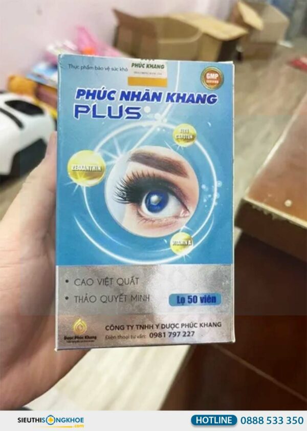 Phúc Nhãn Khang Plus {400.000đ} Hỗ Trợ Mắt Sáng Tinh Anh