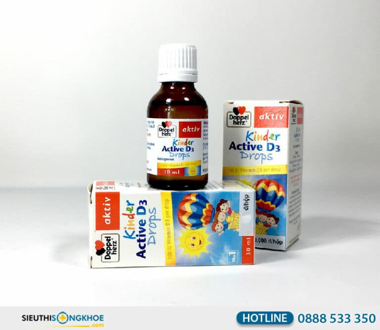 Kinder Active D3 Drops {230.000đ} Hỗ Trợ Tăng Chiều Cao Trẻ