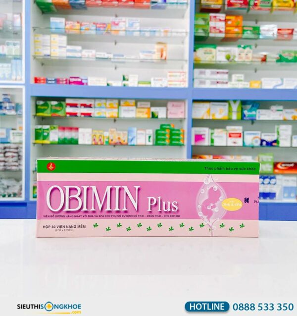 Obimin Plus {315.000đ} Hỗ Trợ Bảo Vệ Sức Khoẻ Mẹ Bỉm Sữa