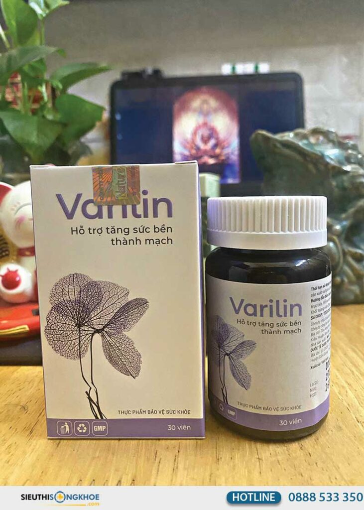Varilin {590.000đ} Hỗ Trợ Tăng Sức Bền Thành Mạch Máu