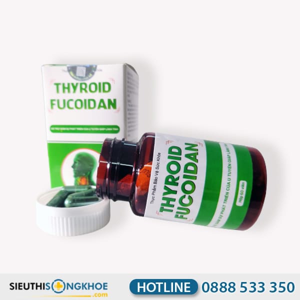 Thyroid Fucoidan {1.129.000đ} Hỗ Trợ Giảm U Tuyến Giáp