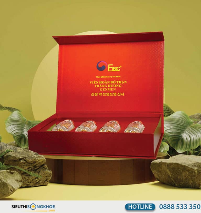 Viên Hoàn Bổ Thận Tráng Dương Genmen {790.000đ} Sinh Lý